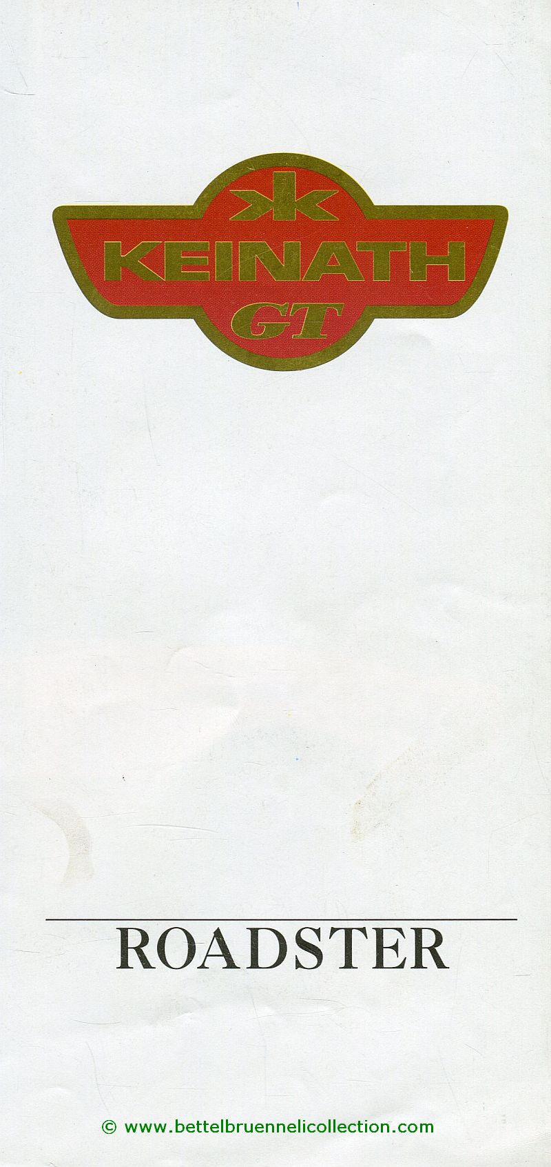 Keinath GT/R 1996-2000, Prospekt – Bettelbrünneli-Collection
